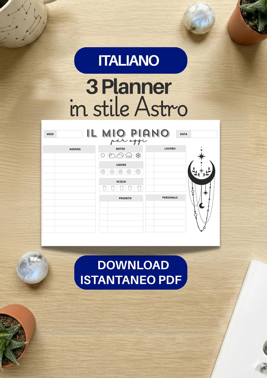 Astro-style Daily and Weekly Planner With Habit Diary - Etsy Canada