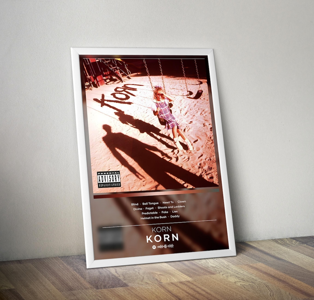 Korn Poster Print | Korn Poster | Album Poster Print | 4 Color | Wall ...