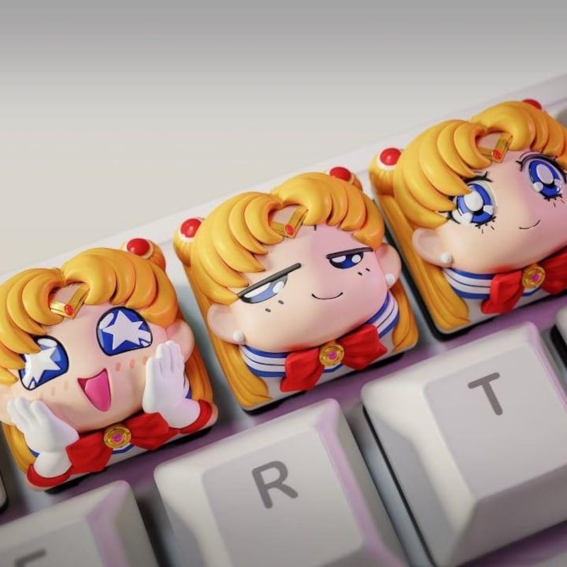 3d Keycap Set Anime - Etsy