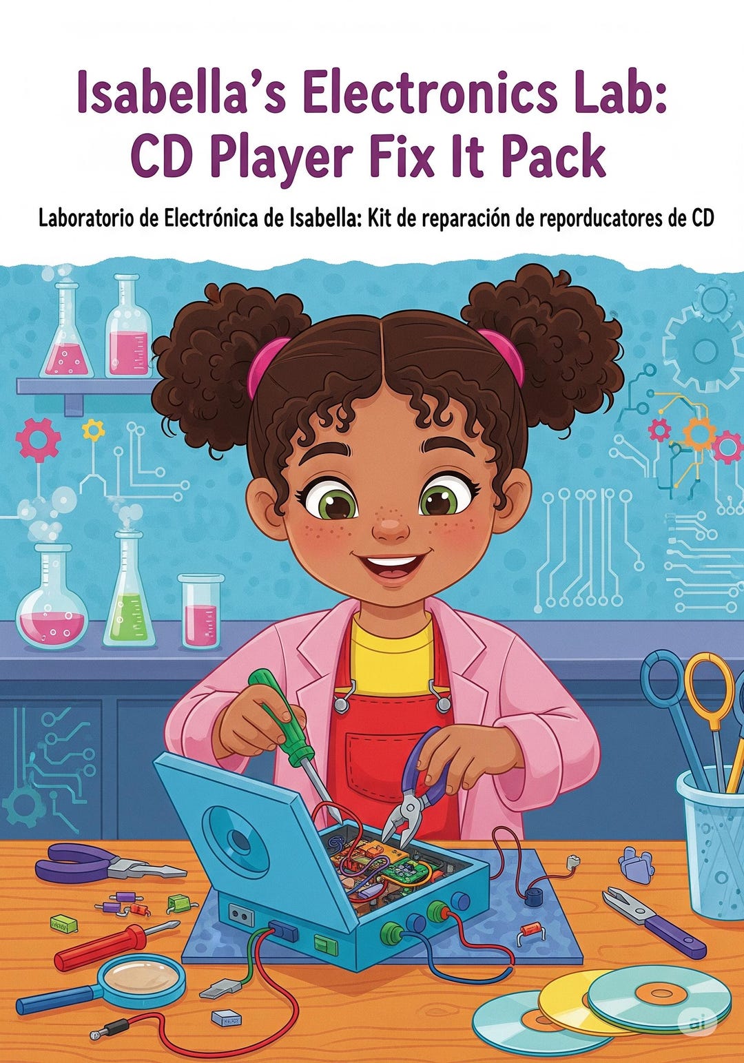 Isabella's STEM Electronics Lab Printable | Bilingual Spanish-english ...