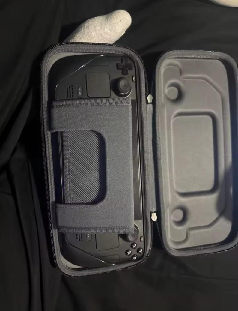 Steam Deck Carrying Case – Hard Shell Travel Bag With Stand Design ...