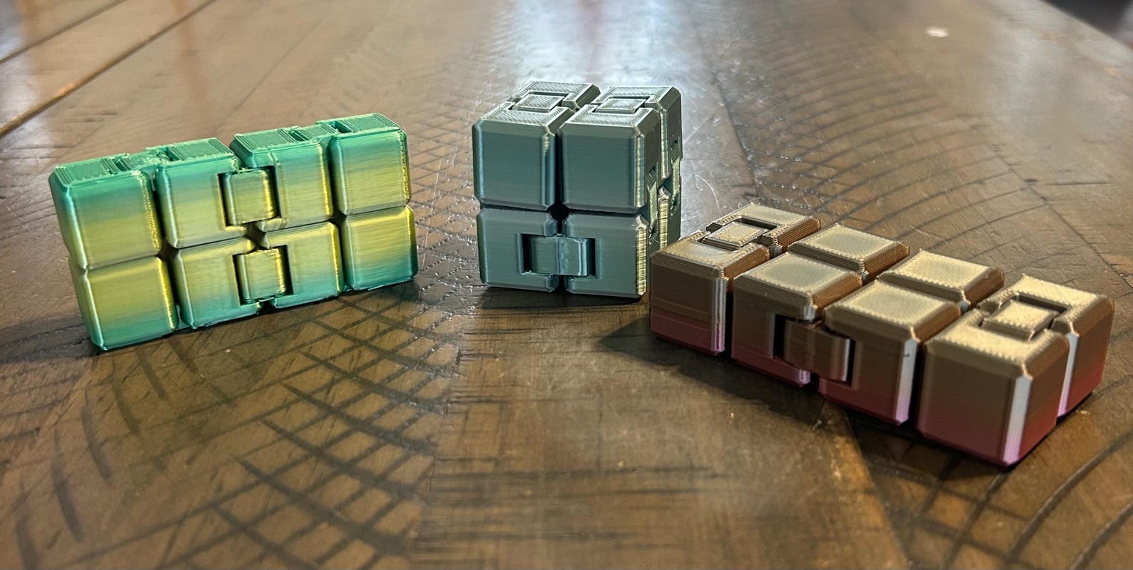3d Printed Infinity Cube Fidget - Etsy