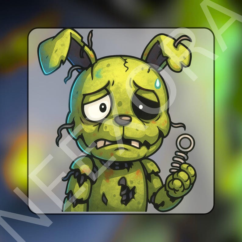 Springtrap Twitch Emote Pack – 12x Five Nights at Freddy's Emotes ...