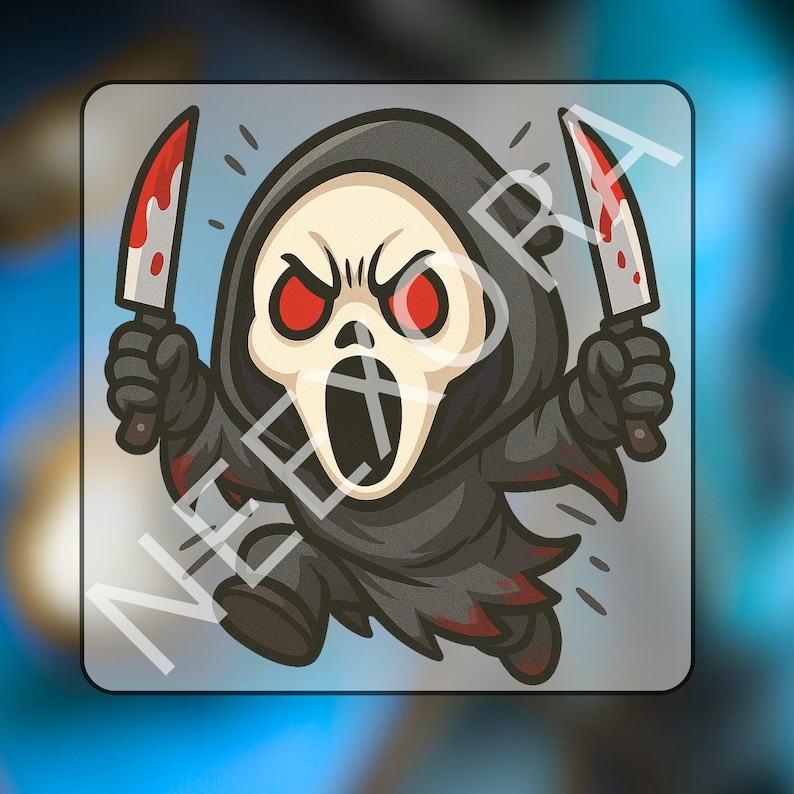 Pacote de Emotes Ghostface Twitch – 12 Emotes de Transmissão Dead by ...