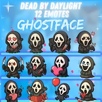 Pixel Spooky Scary Ghost Halloween HYPE Animated Emote for Discord ...