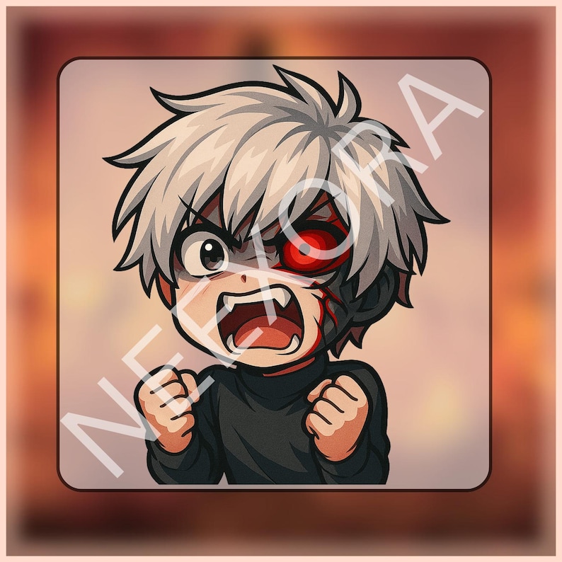 Ken Kaneki - Tokyo Ghoul Twitch Emote Pack 2 – 12x Dead by Daylight ...