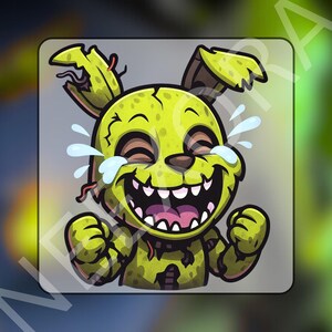 Springtrap Twitch Emote Pack – 12x Five Nights at Freddy's Emotes ...