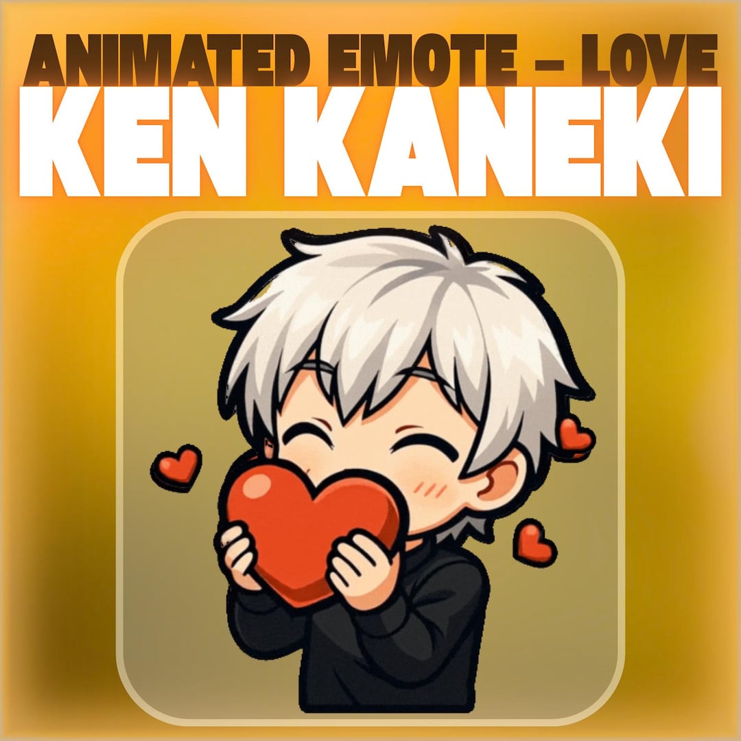 Animated Emote Ken Kaneki - Love | Dead by Daylight Twitch Emote Horror ...