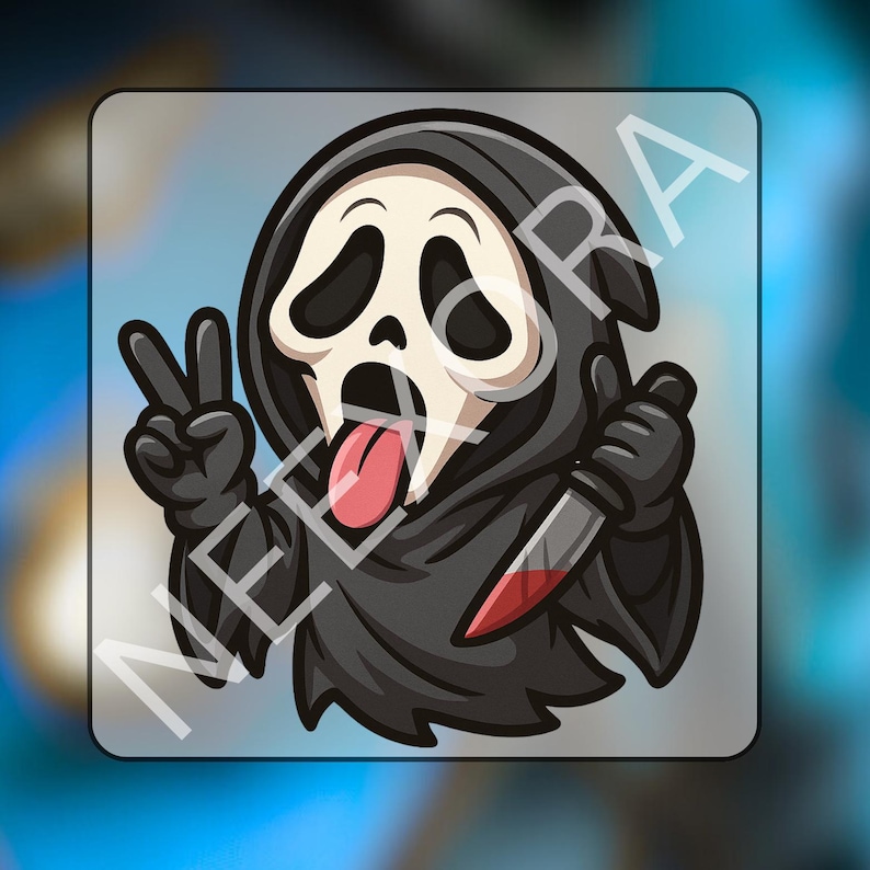 Pacote de Emotes Ghostface Twitch – 12 Emotes de Transmissão Dead by ...