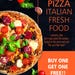 Pizza Flyer Template – Editable Coreldraw Design for Pizzerias | Menu ...