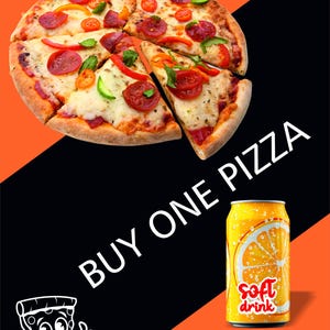 Pizza Flyer Template – Editable Coreldraw Design for Pizzerias | Menu ...