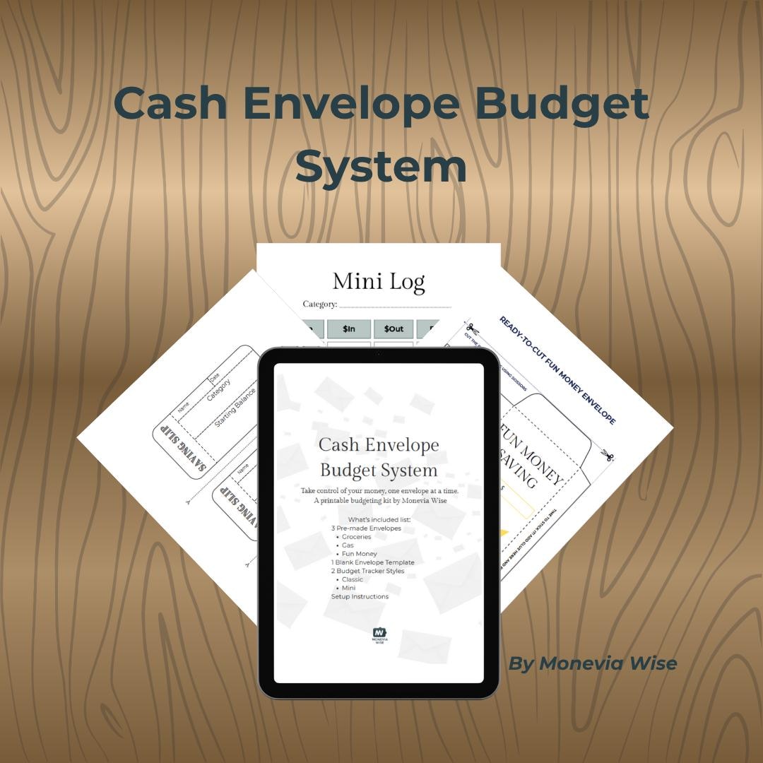 Cash Envelope Budget System – Printable PDF Kit | 3 Envelopes ...