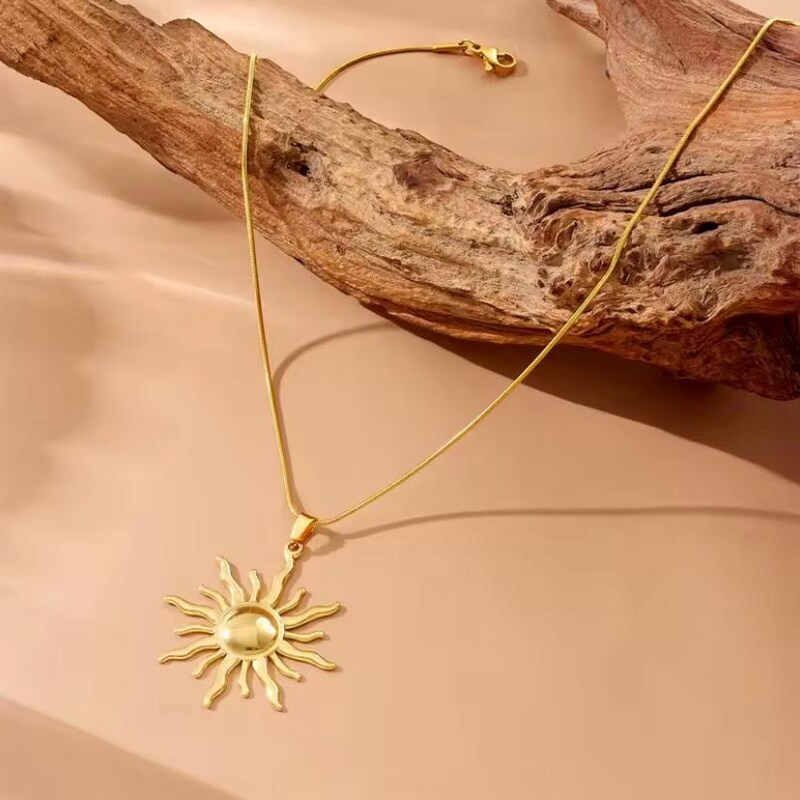 Sun Pendant - Etsy
