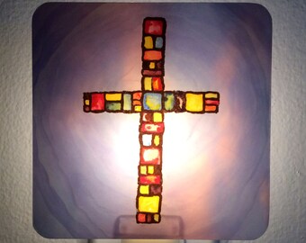 Cross Night Light | Etsy