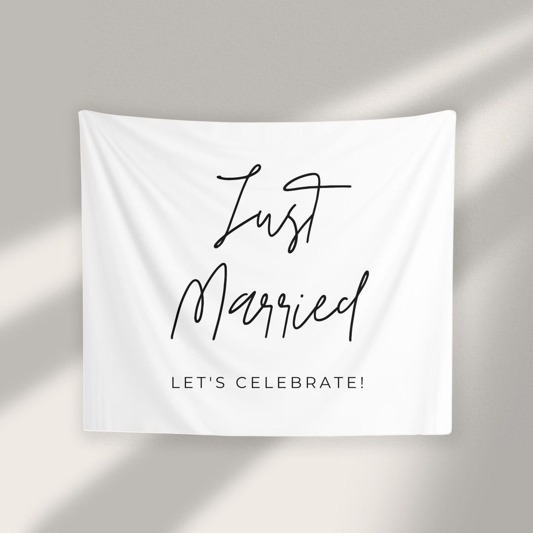 Wedding Banner, Bridal Backdrop, Reception Decoration, Wedding Welcome ...