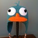 Perry the Platypus Inspired Hat With Earflaps and Braids you Choose ...