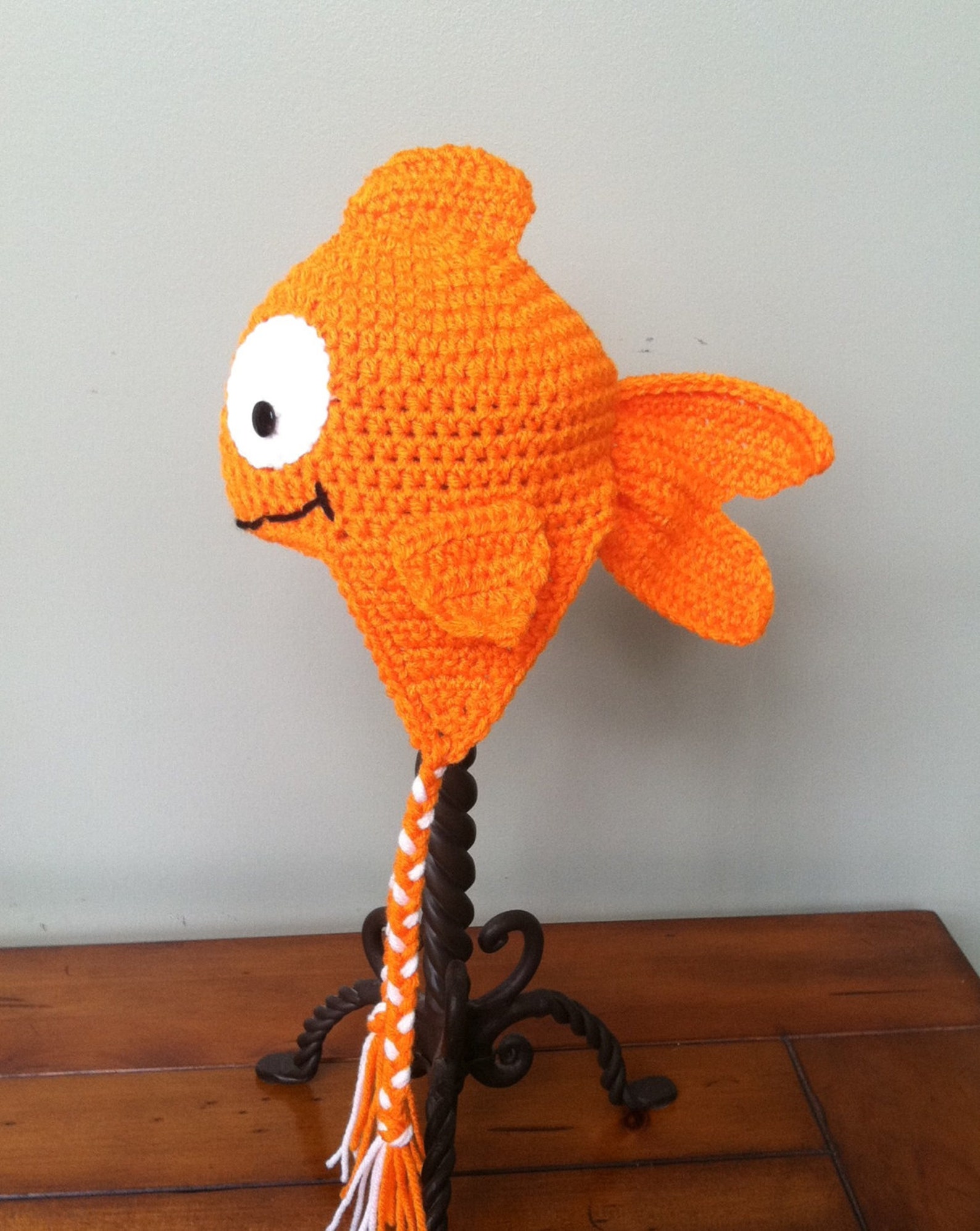 Little Goldfish Fish Hat you Choose Size Newborn Adult Any - Etsy