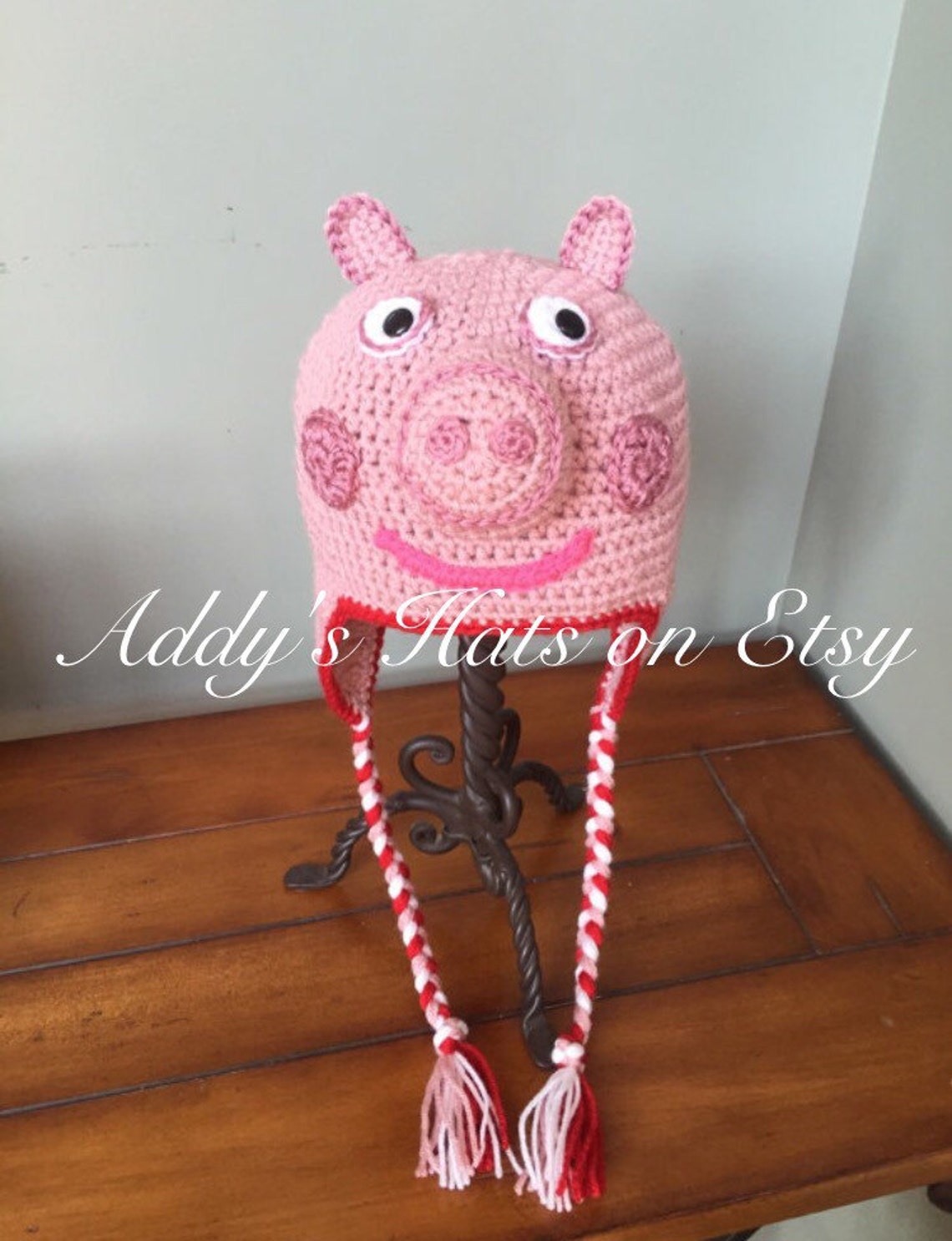 Peppa Pig Inspired Hat you Choose Size - Etsy