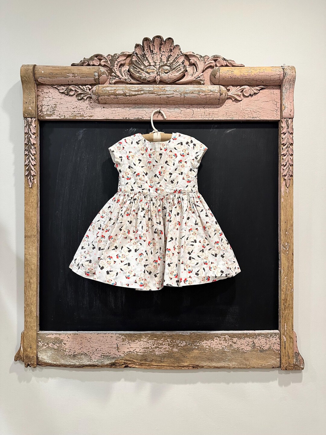 Vintage Toddler Girl Kitty Cat Dress Size 3T/4T - Etsy