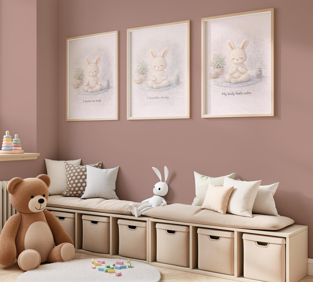 Kids Emotional Regulation Posters – Calm Corner Wall Art to Help ...