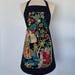 Musical Instruments Full Apron-folklorico Appliqué Pocket-washable ...