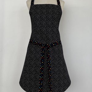 Musical Instruments Full Apron-folklorico Appliqué Pocket-washable ...