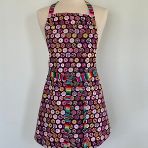 Musical Instruments Full Apron-folklorico Appliqué Pocket-washable ...