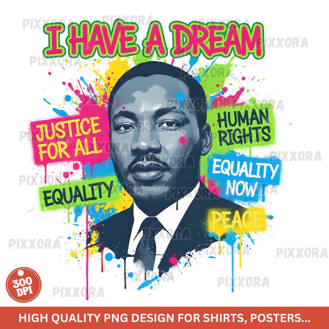 I Have a Dream Martin Luther King Jr., Freedom & Equality, Martin ...
