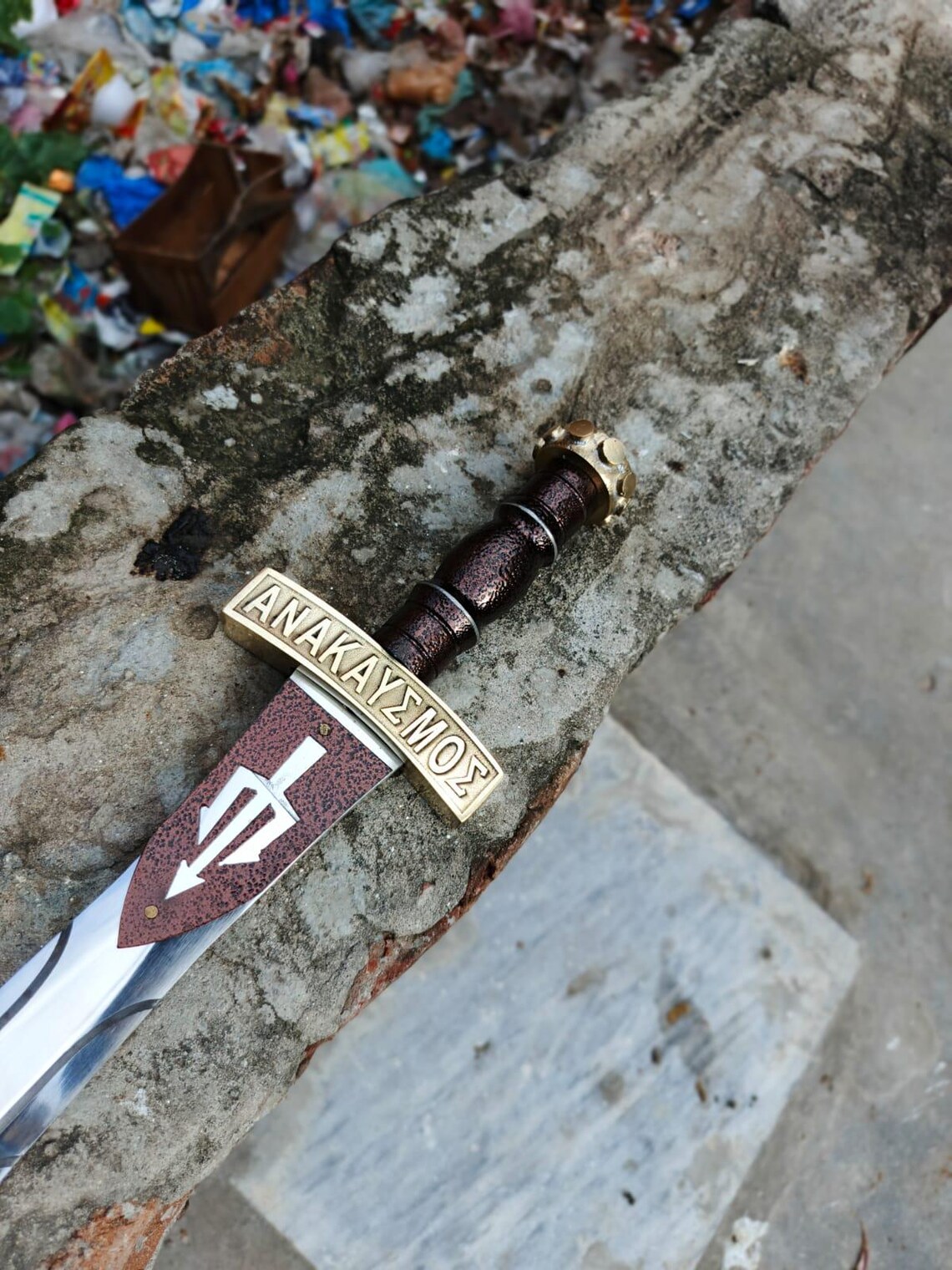 Custom Riptide Sword: Forged Anaklusmos, Percy Jackson Cosplay - Etsy