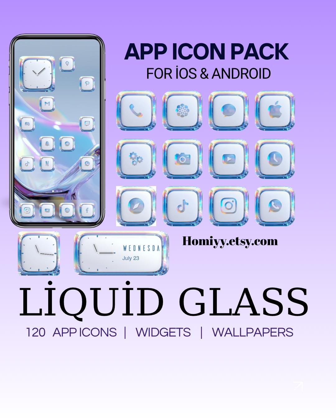 Aesthetic Cottagecore Ios App Icons iPhone Theme Wallpapers and Widgets ...