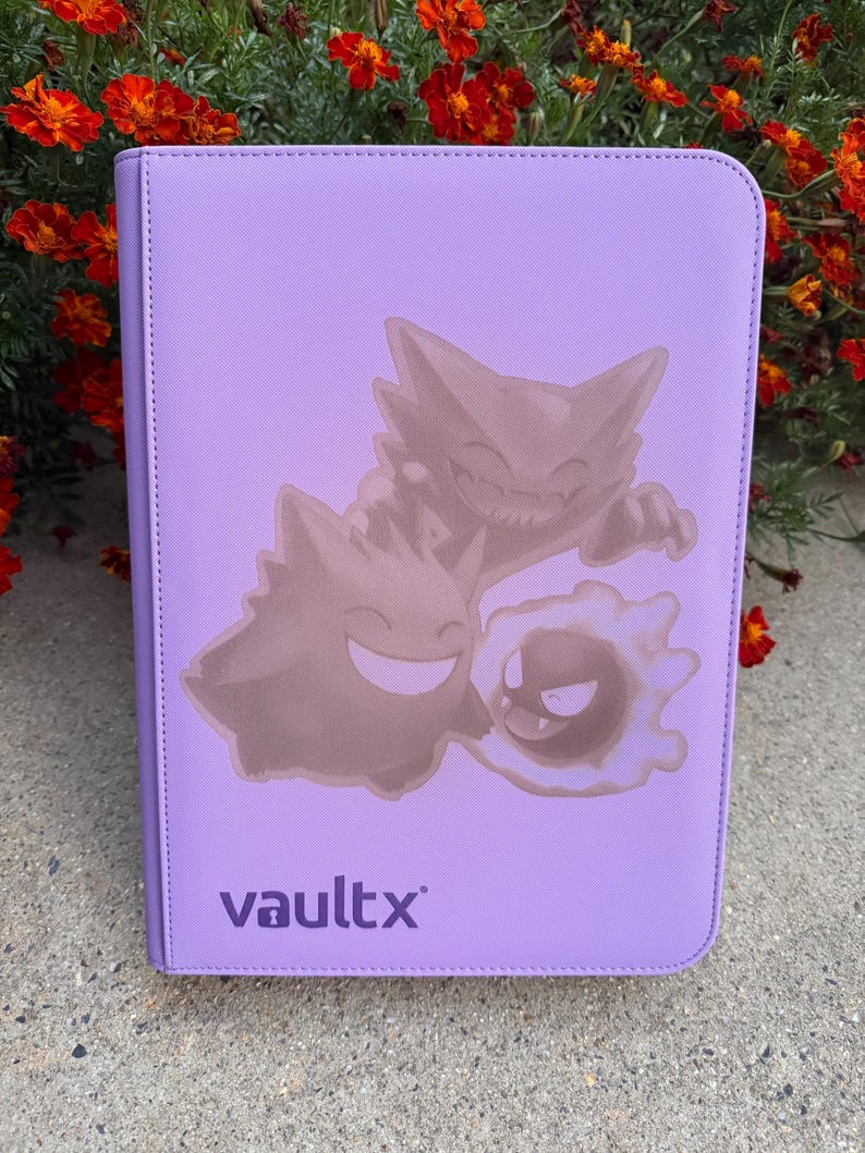 Custom Laser Engraved TCG Binders - Etsy