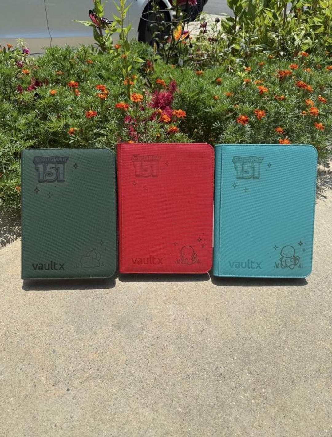 Pokemon 151 Vaultx Starter Trio Binders - Etsy