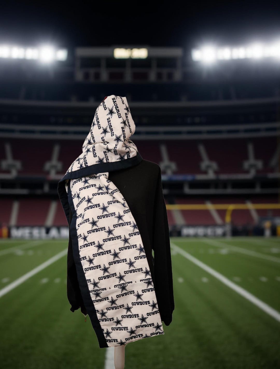 Dallas Cowboys Handmade Quilted Scarf - Etsy