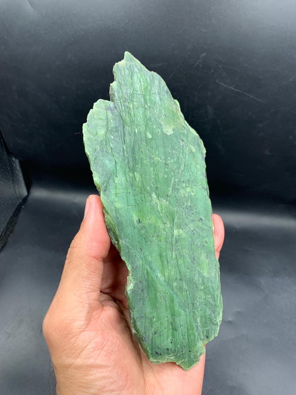 Natural Green Nephrite Jade Slab – Collector's Specimen (453g) - Etsy