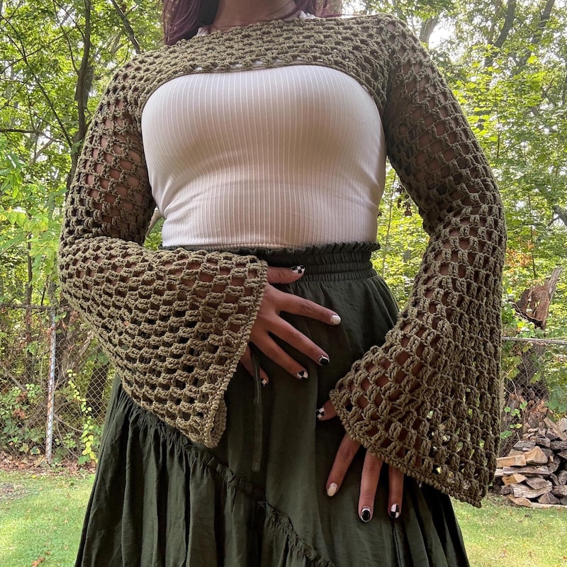 Bolero Flare Sleeves - Etsy