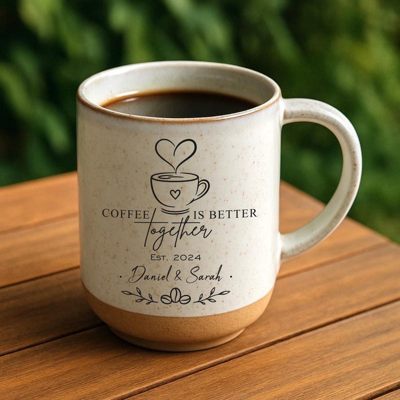 Stoneware Set Coffee Mugs - Etsy