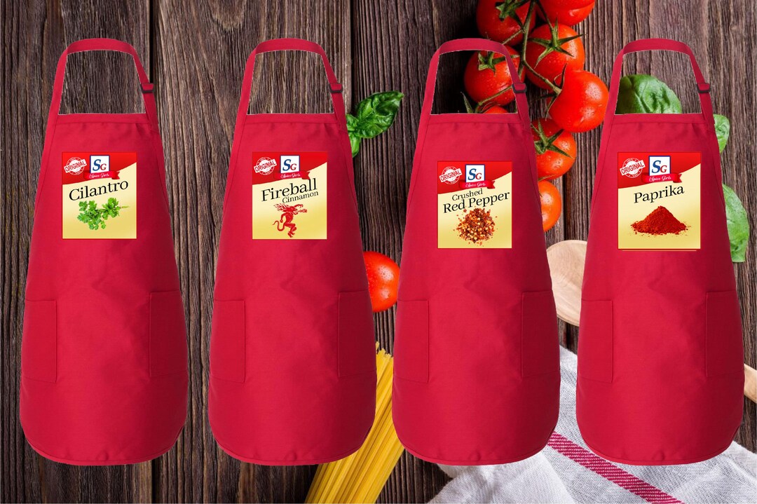 Spice Girls Costume Apron: Matching Group Halloween Aprons - Etsy