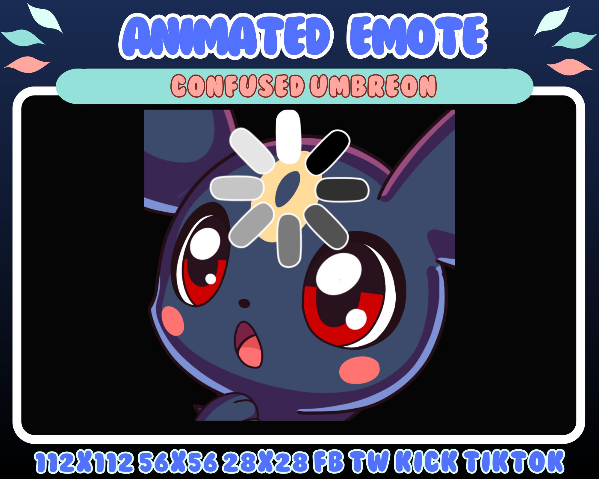 Animated Squirtle Confused Emote: Twitch/discord/kick Streamer Pack ...