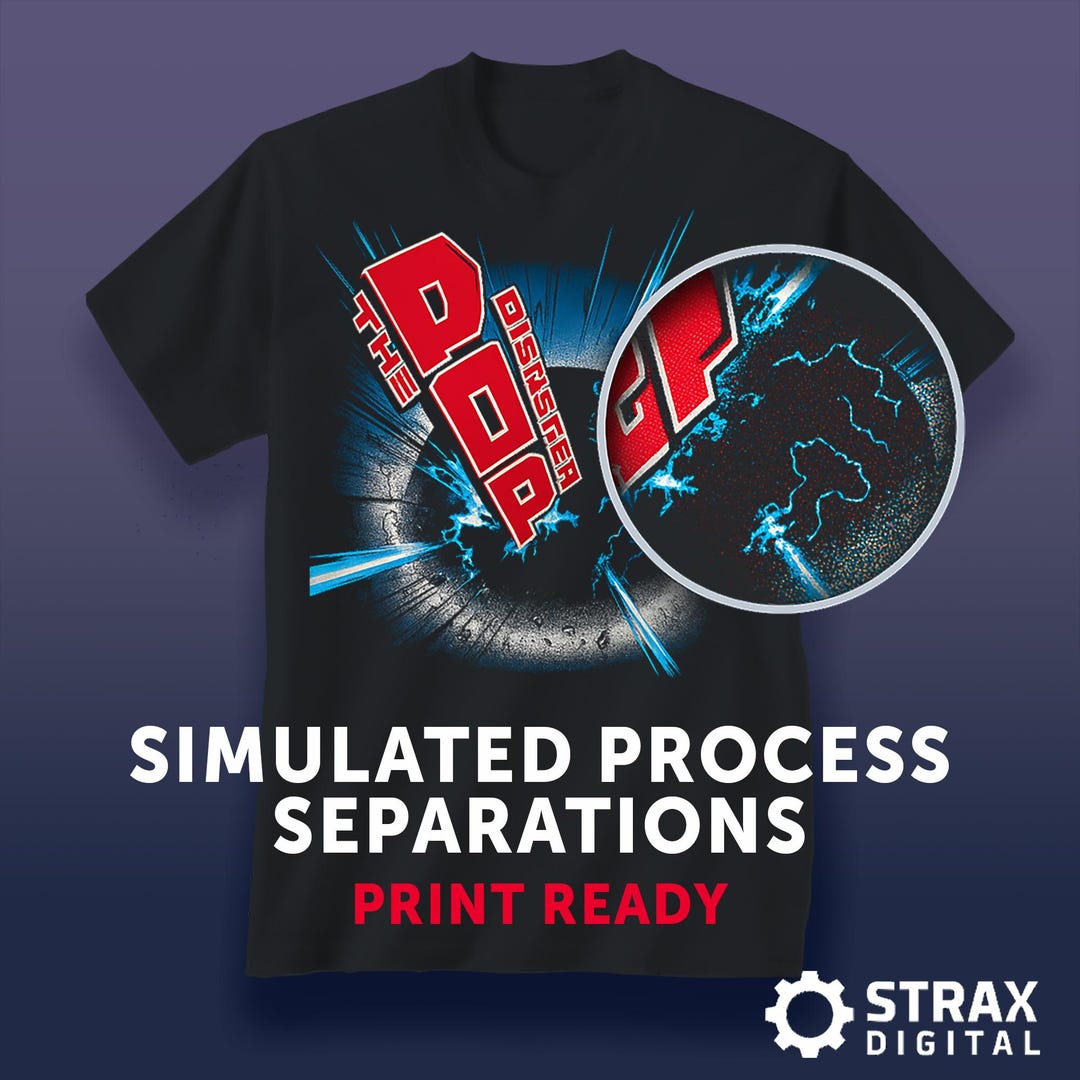 Simulated Process Color Separations for Screen Printing | Custom Print ...