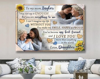 Thank You Mom Poster | Etsy