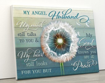 My Angel Husband Poster - Etsy