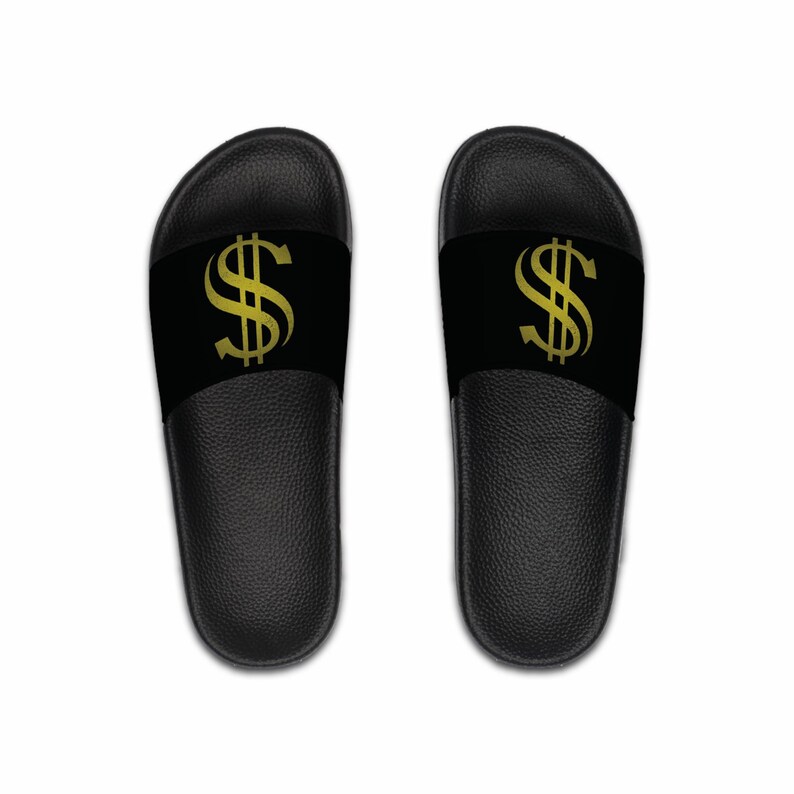 Trendy Dollar Sign Men's Slide Sandals | Casual Footwear, Summer Slides ...