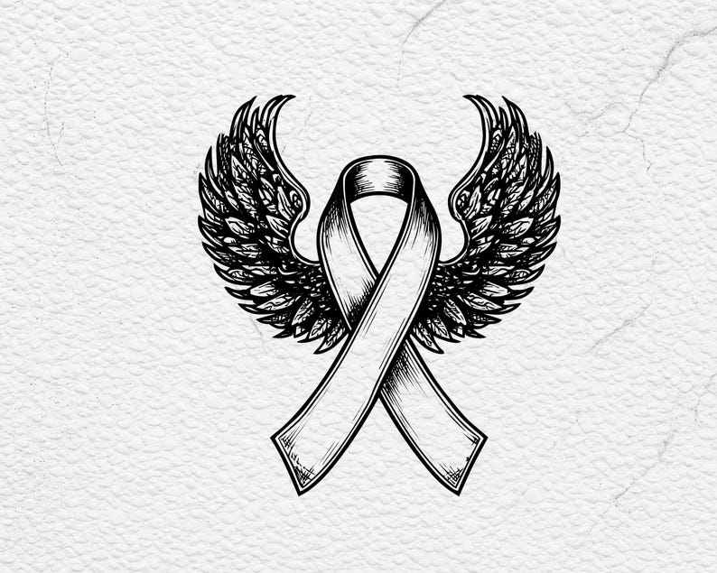 Awareness Ribbon Silhouette SVG PNG Bundle, Support Ribbon Clipart - Etsy