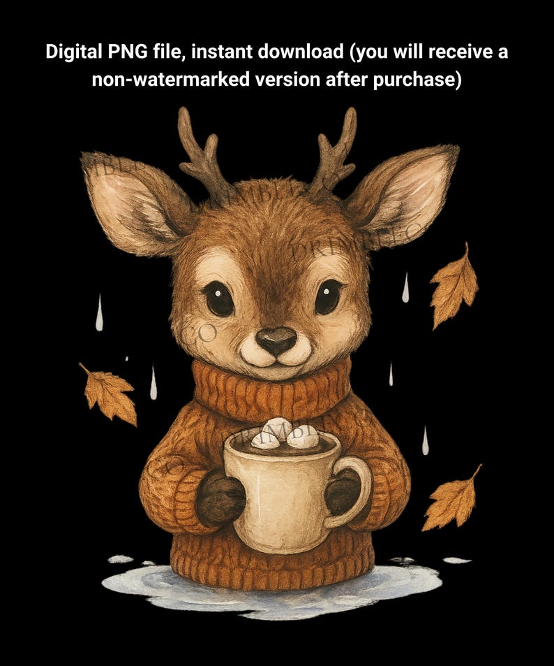 Cute Fall Forest Animals Clipart Bundle, Autumn Woodland Creatures ...