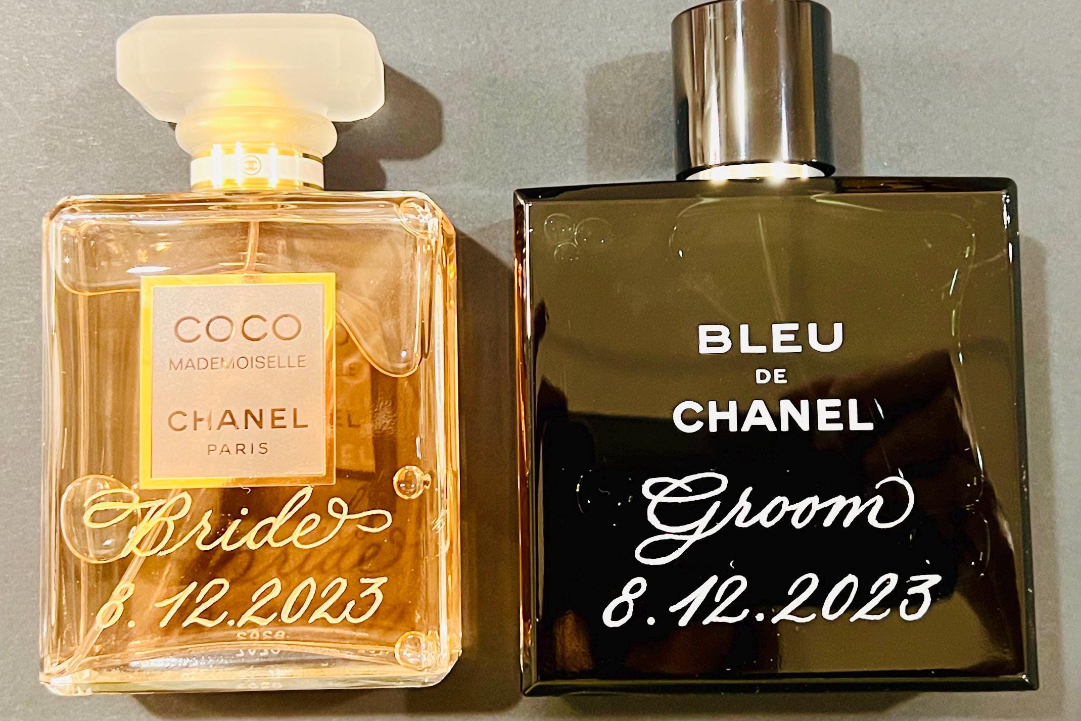 Engraved Perfume Bottle Custom Personalized Hand Engraving Cologne ...