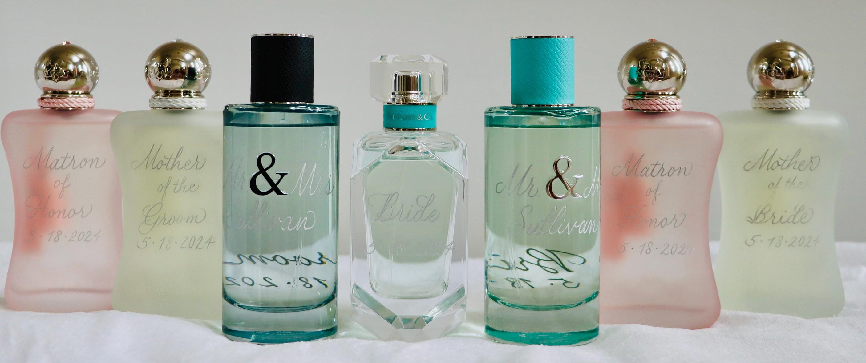 Engraved Perfume Bottle Custom Personalized Hand Engraving Cologne ...