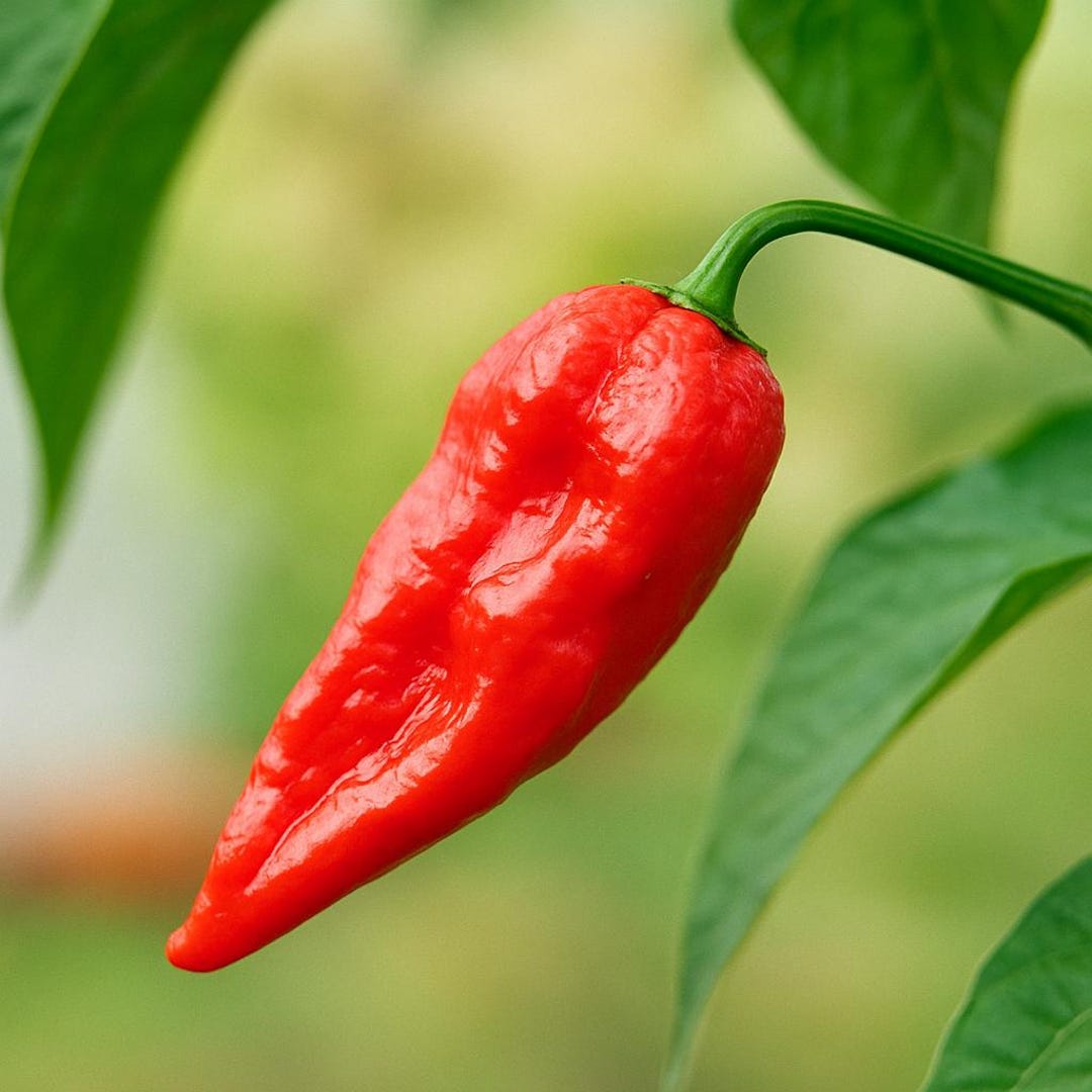 Komodo Dragon Pepper Seeds: Super Hot Organic Heirloom Chili - Etsy
