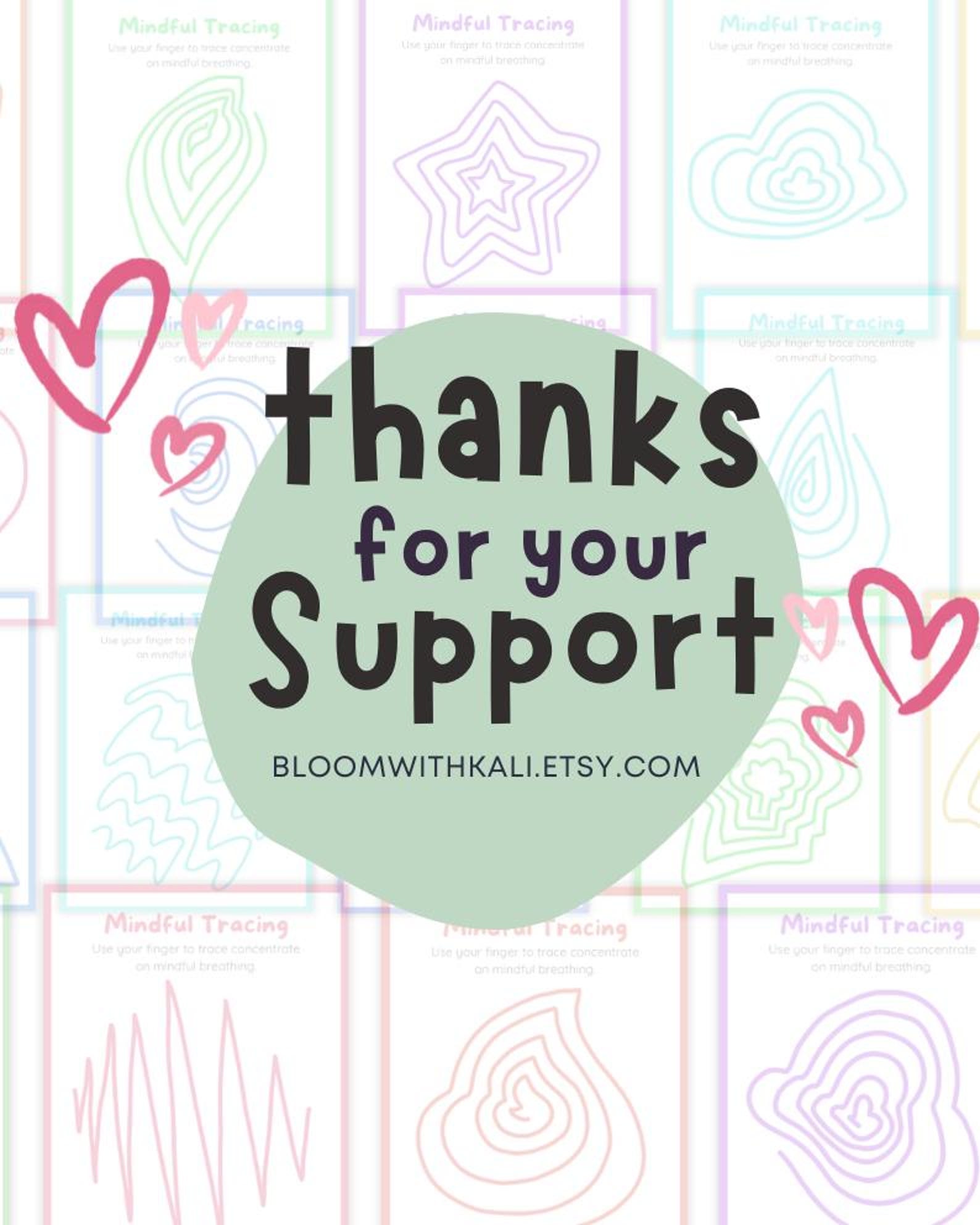 Finger Tracing Breathing Flashcards | 20 Printable Designs ...