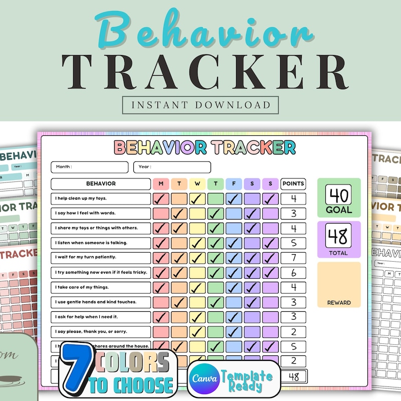 Star Chart Tracker - Etsy