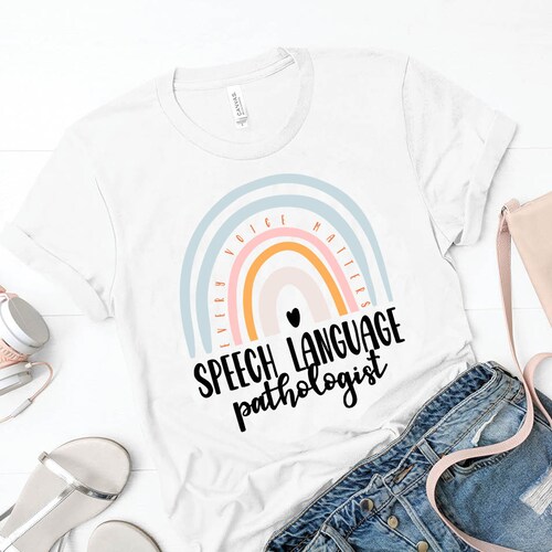Speech Language Pathologist Shirt Speech Therapy Shirt Slp | Etsy